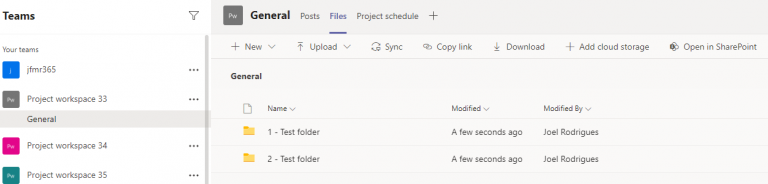 Provision folder structure for Files tab in Teams - M365 Dev Blog