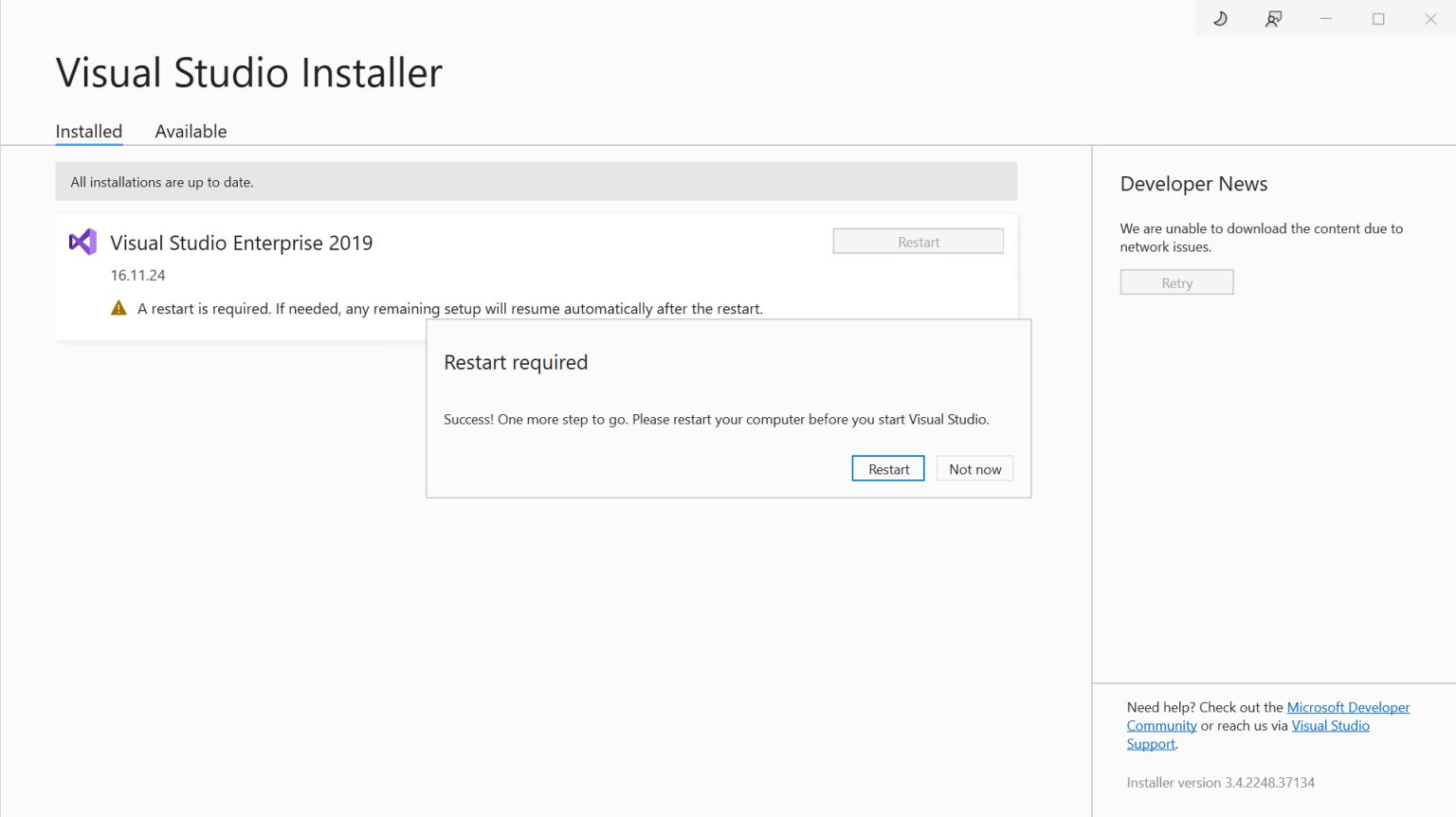 Visual Studio offline installer for SharePoint on-prem development ...